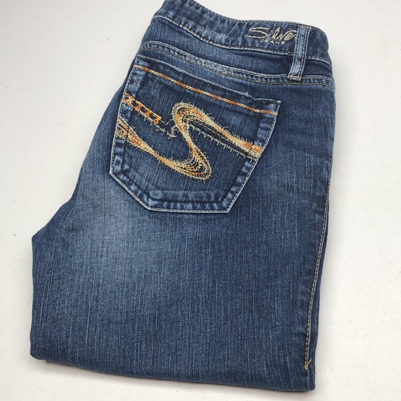 Silver Jeans | Jeans | Vintage Silver Elyssa Denim Capris 32x22 | Poshmark